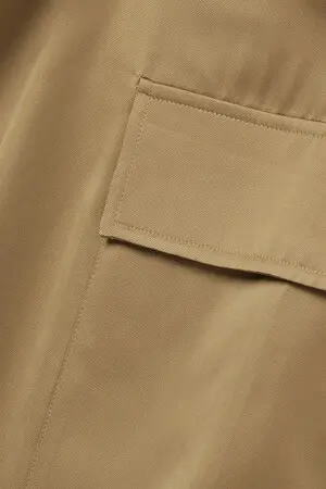 JOSEPH Treveris Satin-twill Cargo Pants
