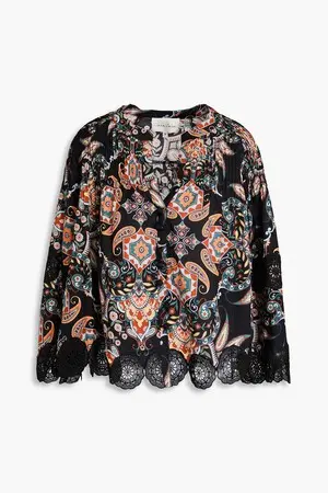 Cara Cara Trimmed Blouses