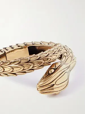 Chloé Snake -tone Cuff