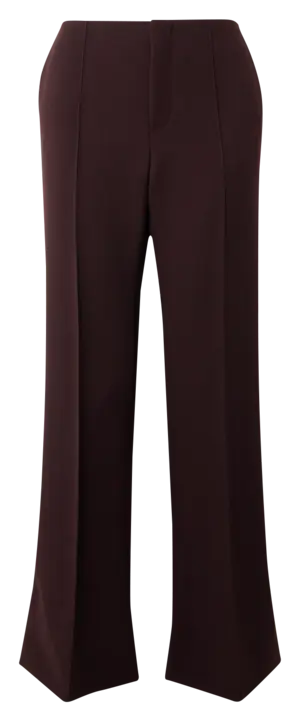 CHLOÉ Chloé Pleated Straight-Leg Wool Pants