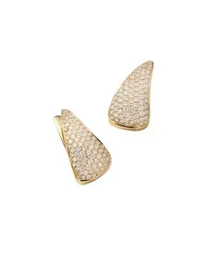 ANITA KO Claw 18-karat Diamond Earrings
