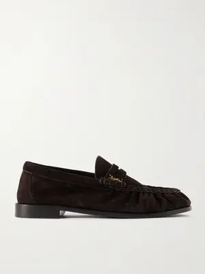 Saint Laurent Logo Flats For Women