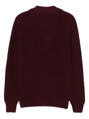 D4.0 Virgin Wool Polo Sweater