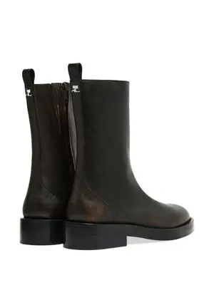 COURREGES Rider Leather Boots