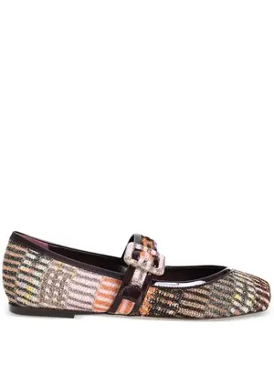 Missoni Jean Ballerina Shoes - Brown