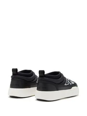 Moon Boot Park Soft Flower Graphic Slip-on Sneakers - Black