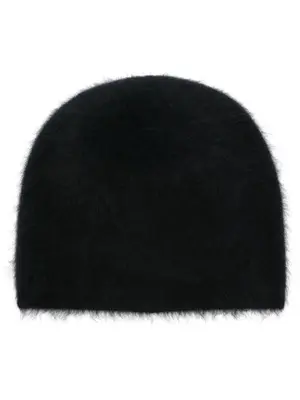LISA YANG Brushed Beanie - Black