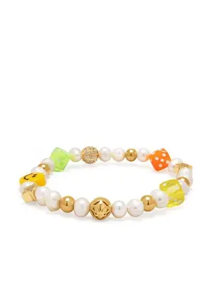 NIALAYA JEWELRY Bead-embellished Bracelet - White