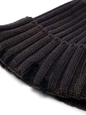 Goen.j Ribbed Knit Beanie