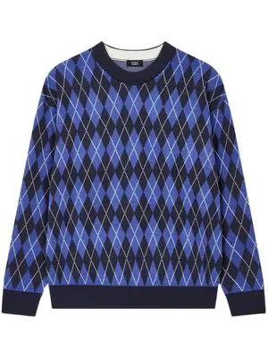STUDIO TOMBOY Argyle Jumper