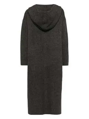 Goen.j Zip-up Hooded Coat - Grey
