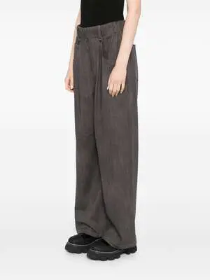 Goen.j Denim Wide-leg Pants - Black