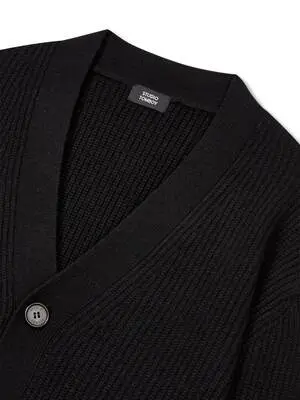 STUDIO TOMBOY Ribbed-knit Cardigan