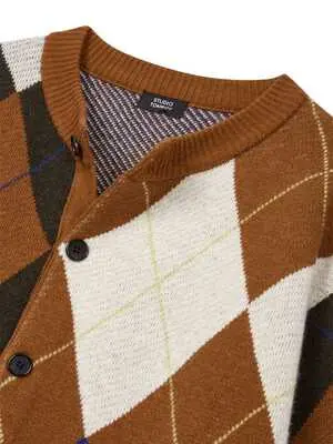 STUDIO TOMBOY Argyle Cardigan