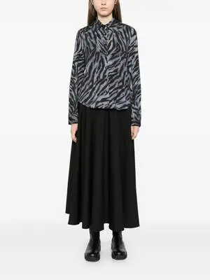 AGNÈS B. Tabou Mid-calf Skirt