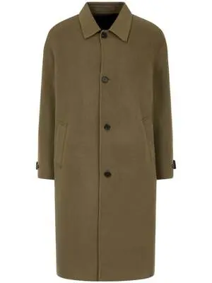 STUDIO TOMBOY Classic-collar Single-breasted Coat