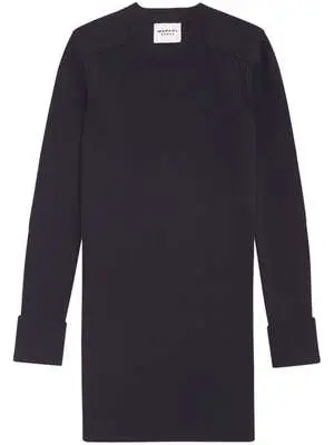 MARANT ETOILE Garner Ribbed-knit Dress - Blue