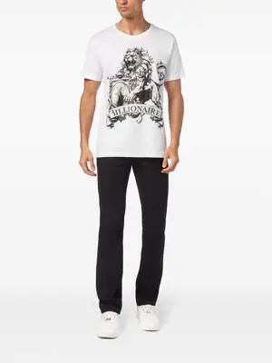 BILLIONAIRE Ss Logo-print Cotton T-shirt