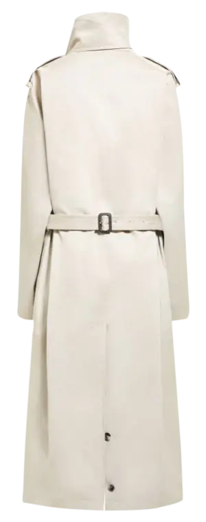 COURREGES Oblique Trench Coat - Neutrals