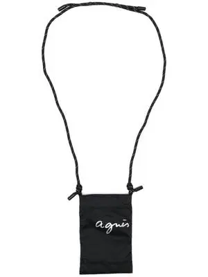 AGNÈS B. Mini Logo Crossbody Bag