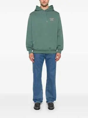 Drole De Monsieur Slogan-print Hoodie