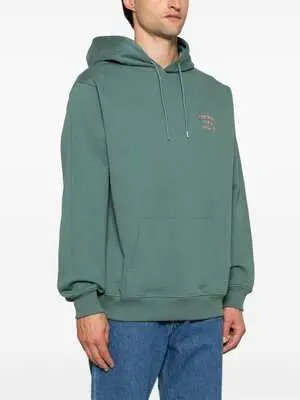 Drole De Monsieur Slogan-print Hoodie