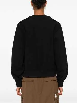 Carhartt Work In Progress American Script Sweatshirt - Black