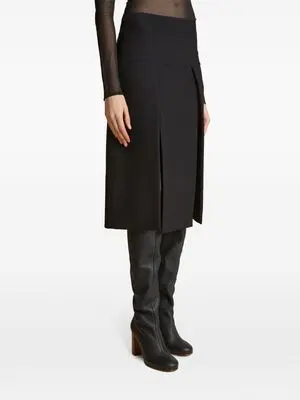 Khaite Kidd Midi Skirt