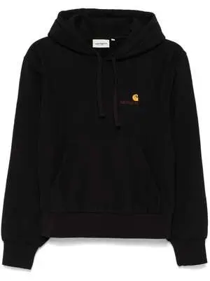 Carhartt Work In Progress American Script Hoodie - Black