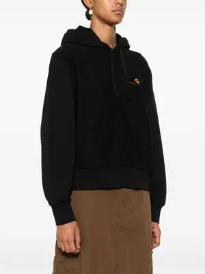 Carhartt Work In Progress American Script Hoodie - Black