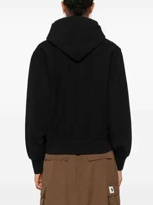 Carhartt Work In Progress American Script Hoodie - Black