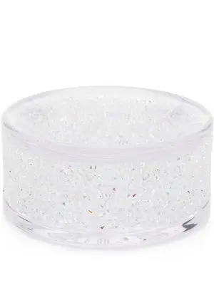 SWAROVSKI Shimmer Tea Light Holder - Silver