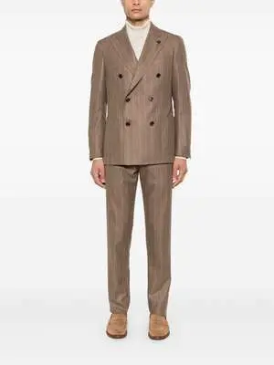 LARDINI Pinstripe Suit