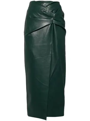 SIMONA CORSELLINI Waist-knot Skirt