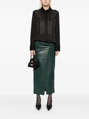 SIMONA CORSELLINI Waist-knot Skirt