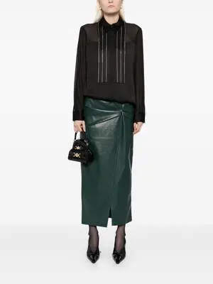 SIMONA CORSELLINI Rhinestone-embellished Shirt