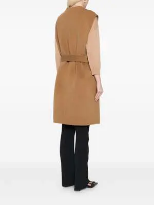 SIMONA CORSELLINI Tie-fastening Wool Gilet