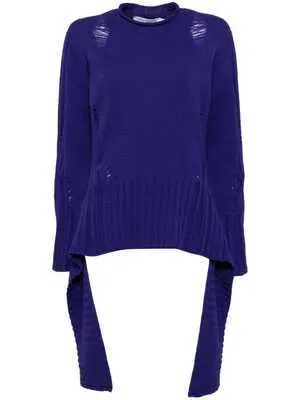 SIMONA CORSELLINI Drop-stitched Jumper