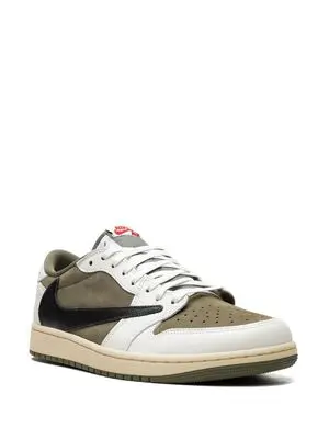 JORDAN X Travis Scott Air 1 Low Og Sneakers - Neutrals