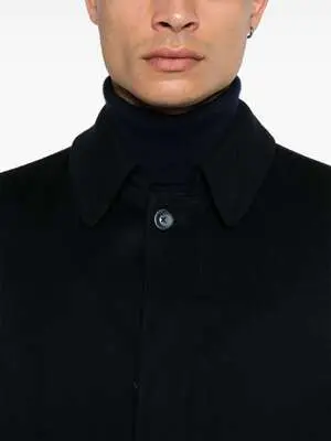 Herno Cashmere Coat - Blue