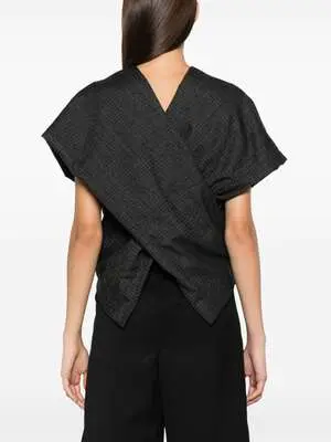 Balenciaga Tailored Wool Top