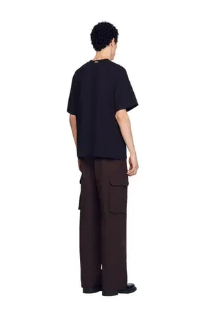 Sandro Oversized T-shirt - Black