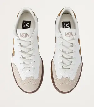 VEJA Leather Volley Sneakers - Beige