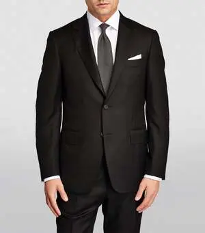 Canali Wool 2-piece Suit - Black