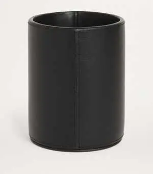 Harrods Leather Pen Pot