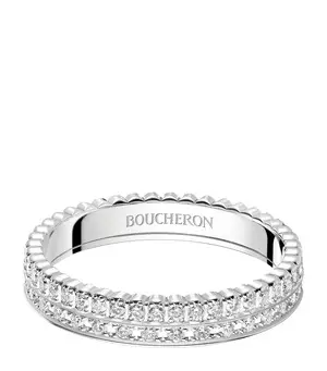 Boucheron Quatre Radiant Wedding Band - White