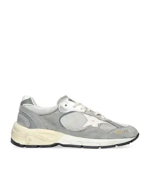 GOLDEN GOOSE Dad-star Running Sneakers - Grey