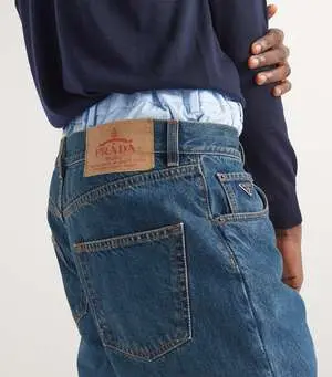Prada Mid-wash Denim Jeans