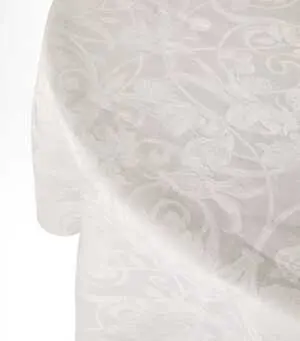 LE JACQUARD FRANÇAIS Linen Tivoli Round Tablecloth