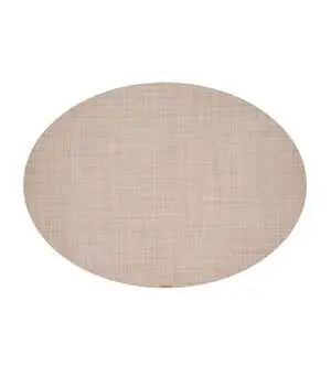 CHILEWICH Mini Basketweave Oval Placemat - Pink